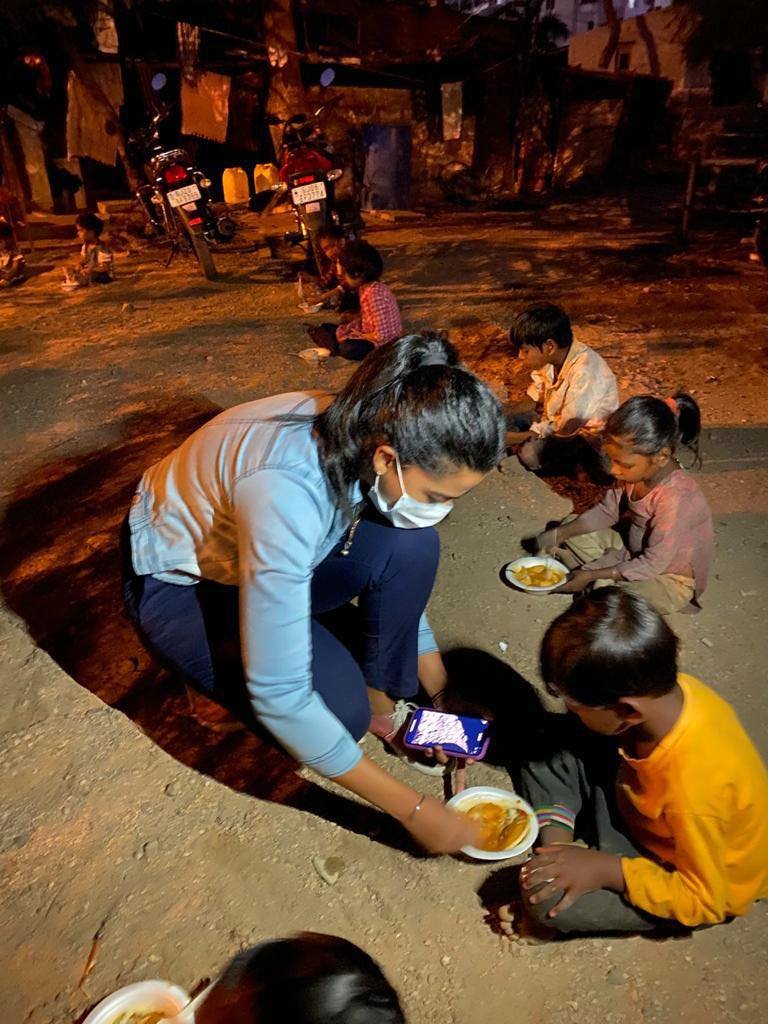 Food Distribution - Happy Faces Vadodara