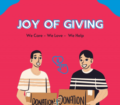 Joy Of Giving in Vadodara - Happy Faces Vadodara